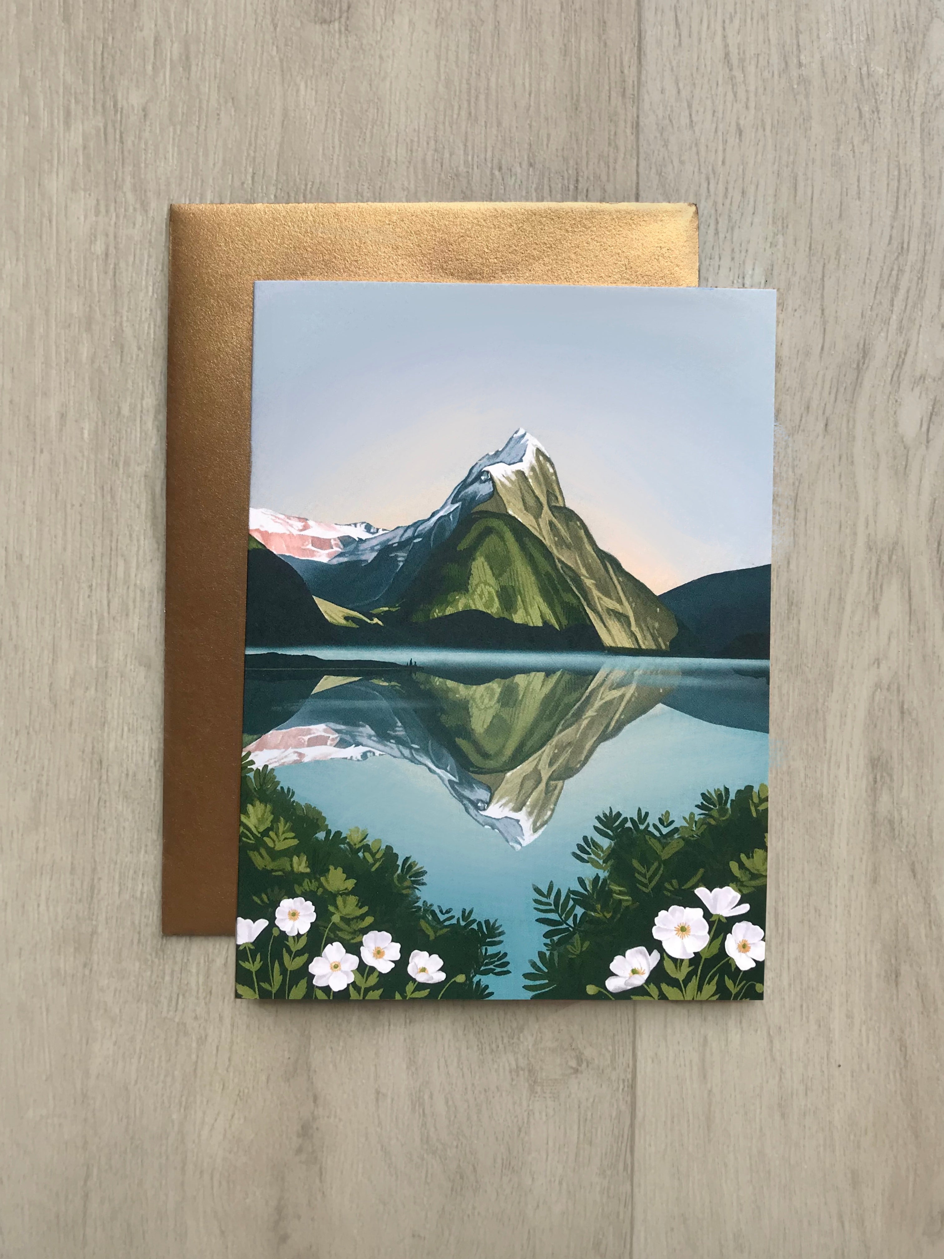 Miter Peak -Card- – LeighMariestudio